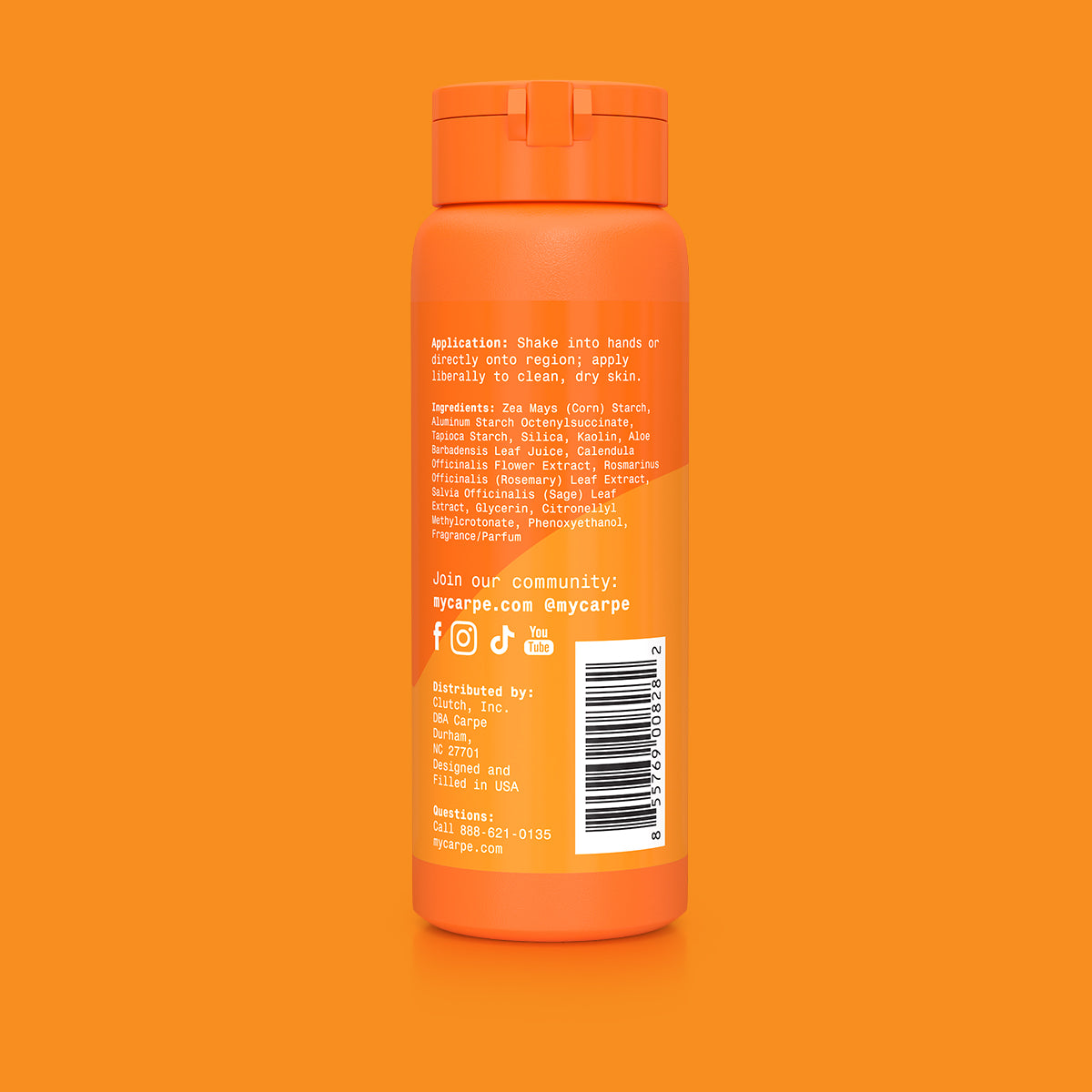 Sweat Absorbing Women's Groin Powder for Excessive Groin Sweat | My Carpe