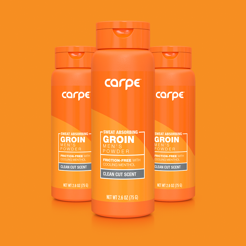 No-Sweat Men's Groin Powder for Excessive Groin Sweat | My Carpe